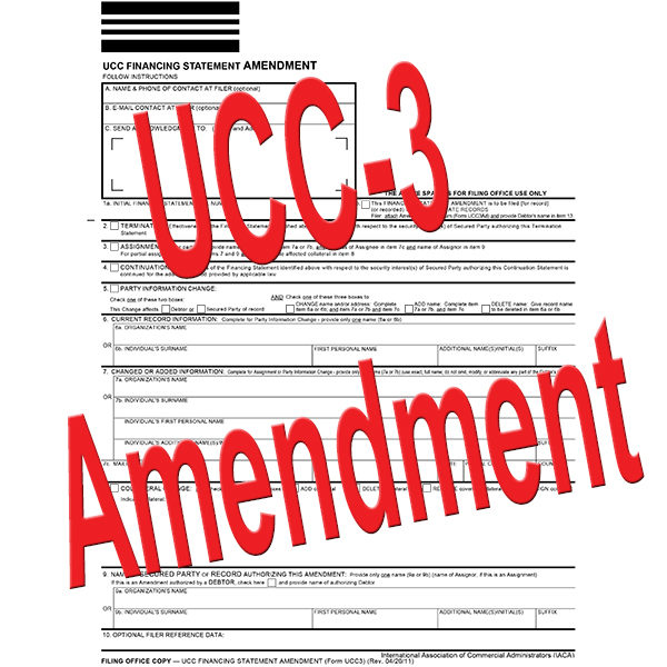 UCC3 Amendment Sovereign Filing Solutions UCC3 Amendment Sovereign Filing Solutions