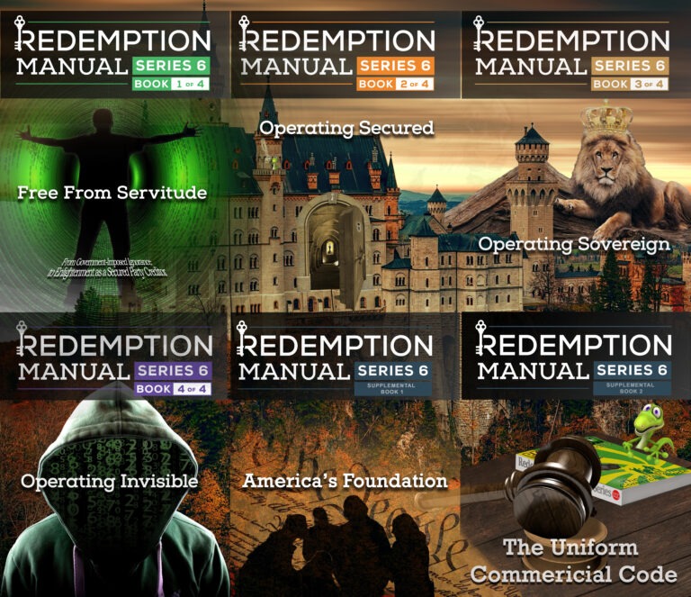 Redemption Manual 6.0 Books – The Whole Set! – Sovereign Filing Solutions